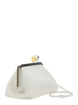 Jacquemus Le Berlingot' Handbag With White Leather Details