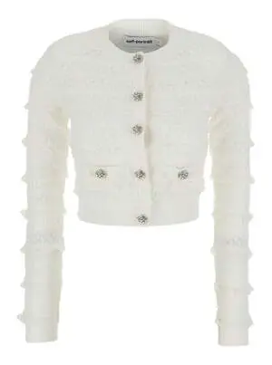 Self-portrait V Neck Cardigans For Women
