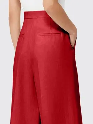 Max Mara Tailored Culottes - Red