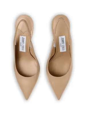 JIMMY CHOO Leather Slingback Pumps - Multicolor