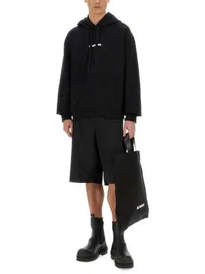 JIL SANDER Hoodie - Black
