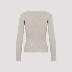Max Mara Gioiosa Ribbed Wool Blend Cardigan - Multicolor