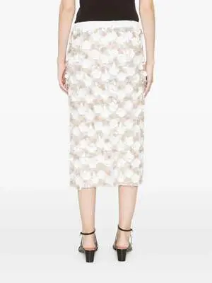P.a.r.o.s.h Embellished Nylon Midi Skirt