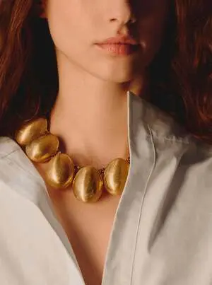 Jacquemus Le Collier Raisin' Metallic Necklace - Multicolor