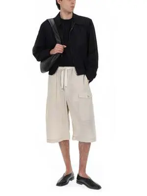 LEMAIRE Cropped Zip Jacket - Black