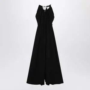 Max Mara Jersey Wide Leg Jumpsuit - Black