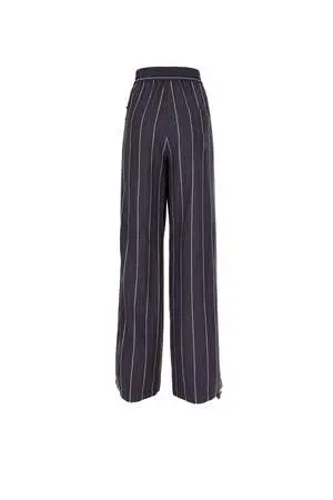 Paul Smith Striped Wide Leg Trousers