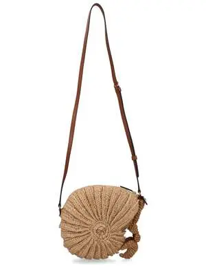 ANYA HINDMARCH Woven Raffia Cross Body Bag