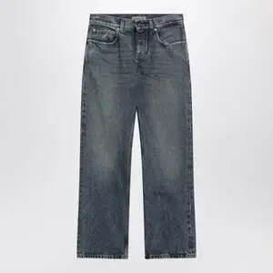 Balenciaga Distressed Denim Jeans - Blue