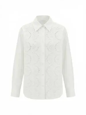 P.a.r.o.s.h Embroidered Cotton Shirt