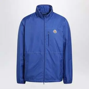 Moncler Arrakis Zip-up Rainwear Jacket With Removable Hood - Blue