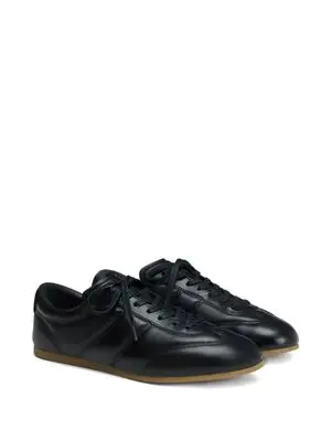 LEMAIRE Black Leather Sneakers