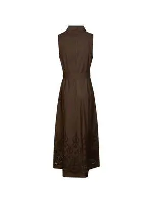 P.a.r.o.s.h Cotton Dress - Multicolor