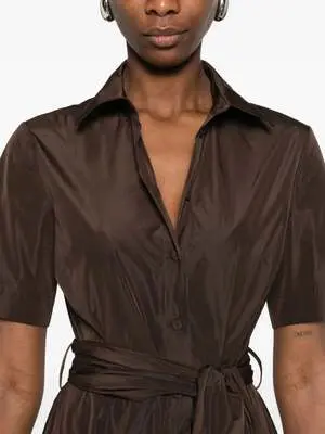 P.a.r.o.s.h Cotton Shirtdress With Belt