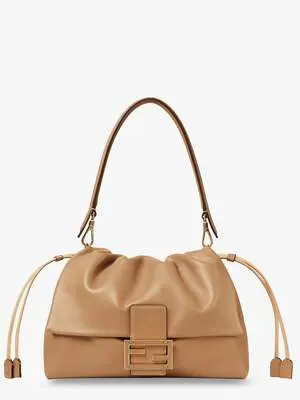 Fendi Mamma Baguette Large Leather Shoulder Bag - Multicolor