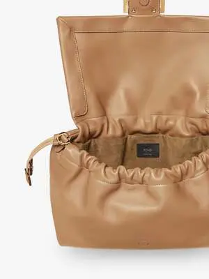 Fendi Mamma Baguette Large Leather Shoulder Bag - Multicolor