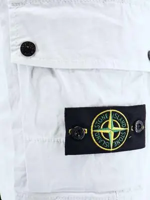 Stone Island Organic Cotton Cargo Shorts