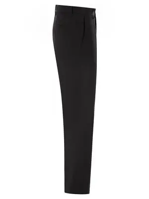 BOSS Slim Fit Virgin Wool Serge Trousers