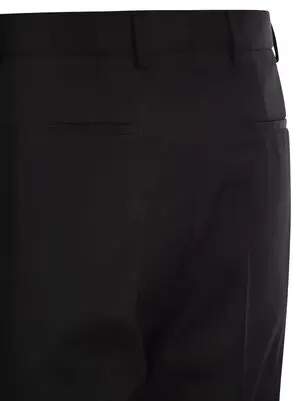 BOSS Slim Fit Virgin Wool Serge Trousers
