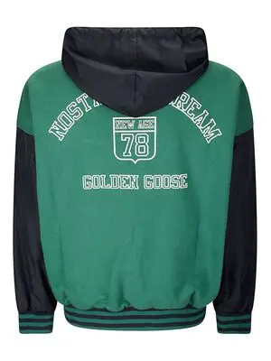 GOLDEN GOOSE Reversible Cotton Hoodie - Multicolor