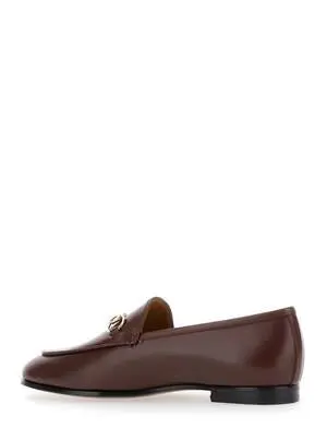 Gucci Glossy Leather Loafers With Horsebit Detail - Multicolor
