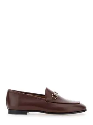 Gucci Glossy Leather Loafers With Horsebit Detail - Multicolor