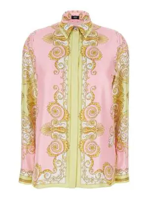 Versace Straight Hem Shirts For Women
