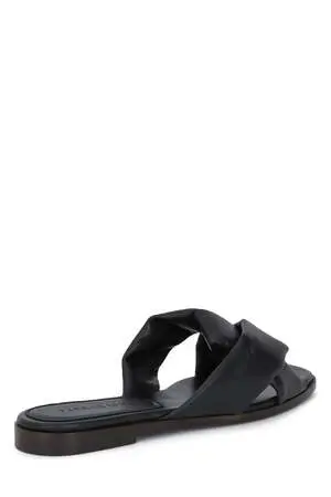 FERRAGAMO Flat Sandals With Knot Detailing