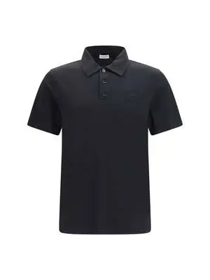 Burberry Piqué Polo Shirt - Blue