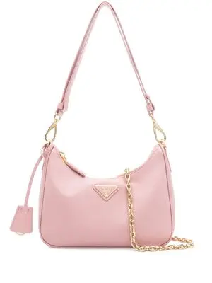 Prada Re-edition Leather Shoulder Bag - Multicolor