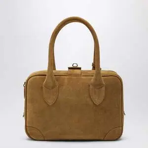GOLDEN GOOSE Suede Handbag - Brown