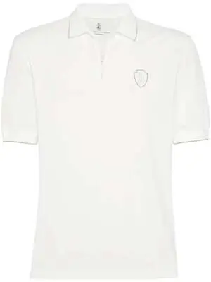 Brunello Cucinelli Piquet Polo Shirt - Multicolor