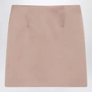 Chloé Short Satin Pencil Skirt - Pink