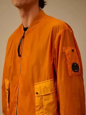 C.P. COMPANY Polyamide Bomber Jacket - Multicolor