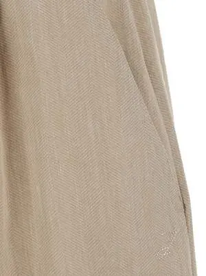 Jacquemus Le Pantalon Croisiere' Linen Trousers - Multicolor
