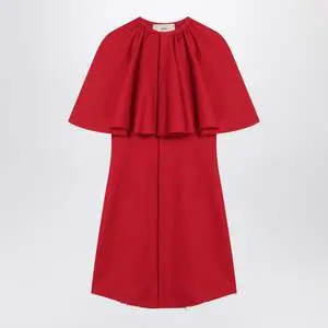 AMI Paris Mini Wool Dress - Red