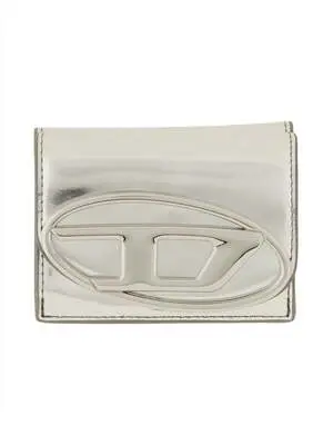 DIESEL® Trifold Wallet - Silver