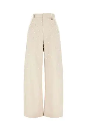 Giuseppe Di Morabito Embellished Wide-leg Trousers - Multicolor