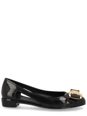 SALVATORE FERRAGAMO Ballerina Nara Jelly Flats