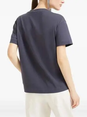 Brunello Cucinelli Cotton Jersey T-shirt With Pocket Detail
