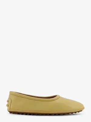 TOD'S Leather Ballerinas With Gomminos Detail - Multicolor