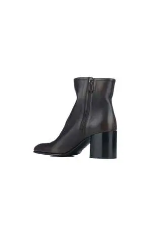 Miu Miu Ankle Boots With Block Heel