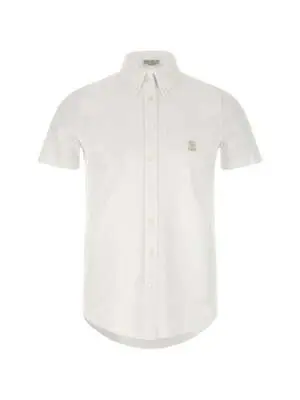 Brunello Cucinelli Short Sleeve Button-up Shirt