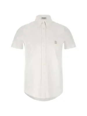 Brunello Cucinelli Short Sleeve Button-up Shirt