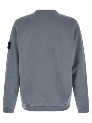 Stone Island Brushed Cotton Sweatshirt - Blue
