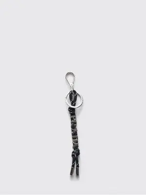 Prada Keyring With Rope Detail - Black