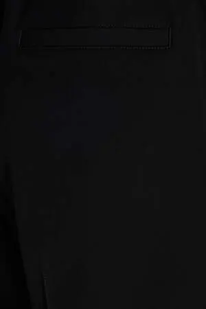 JIL SANDER Black Drawstring Trousers - Multicolor