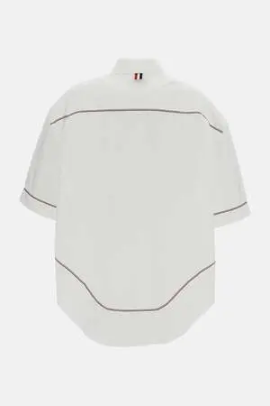 Thom Browne Short Sleeve Oversized Shirt