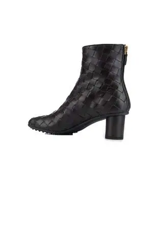 Bottega Veneta Woven Ankle Boots