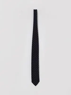 Zegna Seta Mulberry Neck Tie - Blue